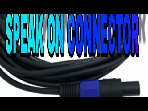 HOW TO ASSEMBLE SPEAKON CONNECTOR SPEAKER CABLE??? (TAGALOG) - YouTube