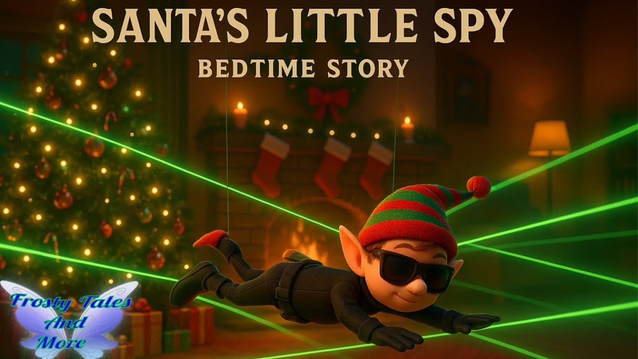 🎄Santa's Little Spy 🤫 Christmas Bedtime Story for Kids 🎅🏼 Calming Spy ...