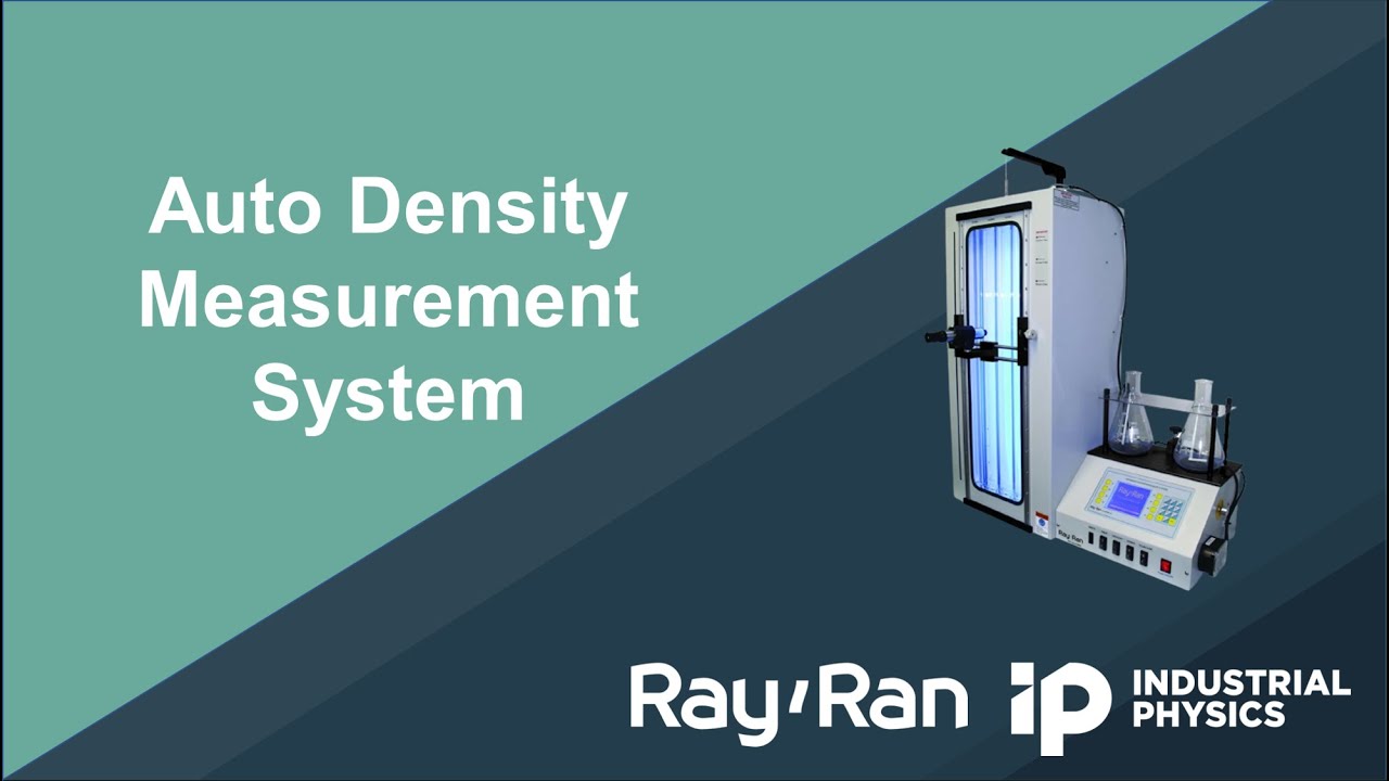 Advanced Density Measurement with Ray Ran Auto Density Gradient ...