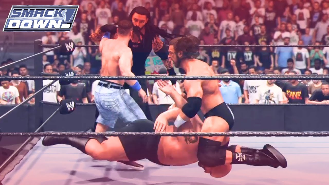 FULL MATCH : John Cena vs Math vs Triple H vs Big Show - Fatal 4-Way ...