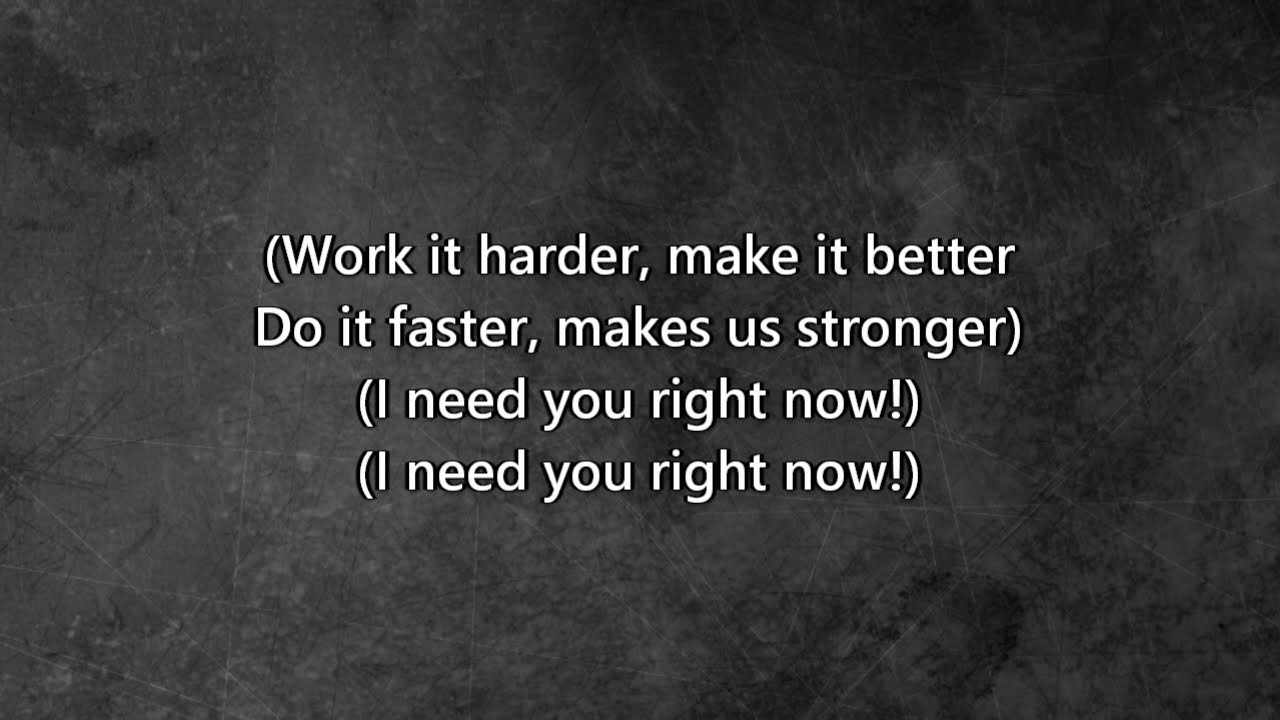 Kanye West - Stronger (LYRIC VIDEO) - YouTube