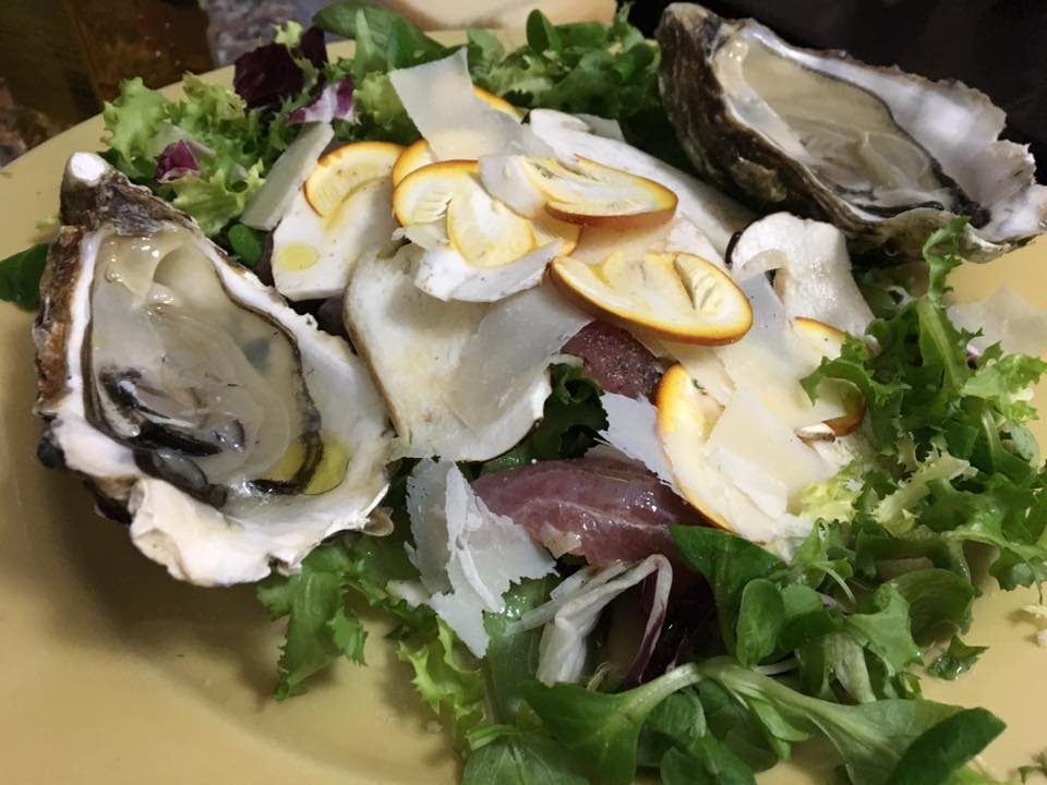 Insalata Carpacciata con Ovuli, Tonno e Ostriche - YouTube