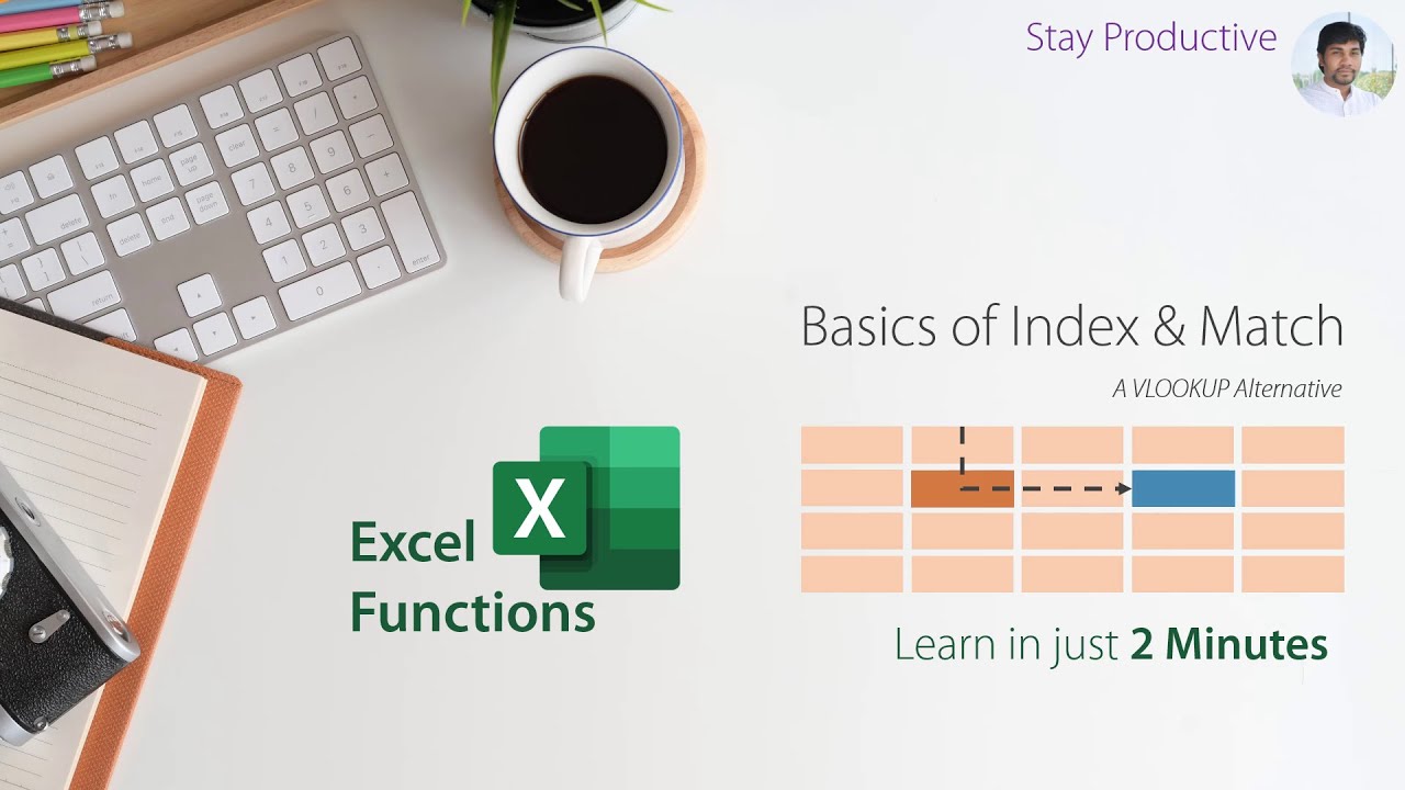 Excel Quick Tricks Series | Learn Under 2 Mins | Index & Match Basics - YouTube