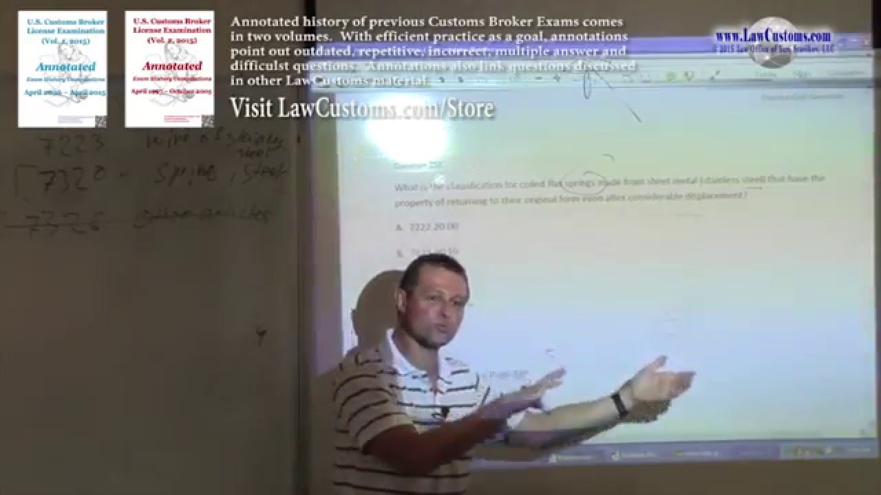 Product Classification Under HTSUS Part 2 - YouTube
