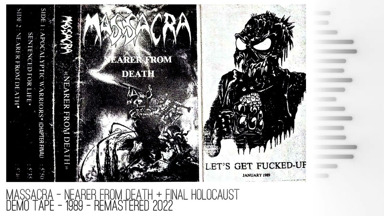 MASSACRA - NEARER FROM DEATH + FINAL HOLOCAUST - DEMO TAPE CASSETTE ...