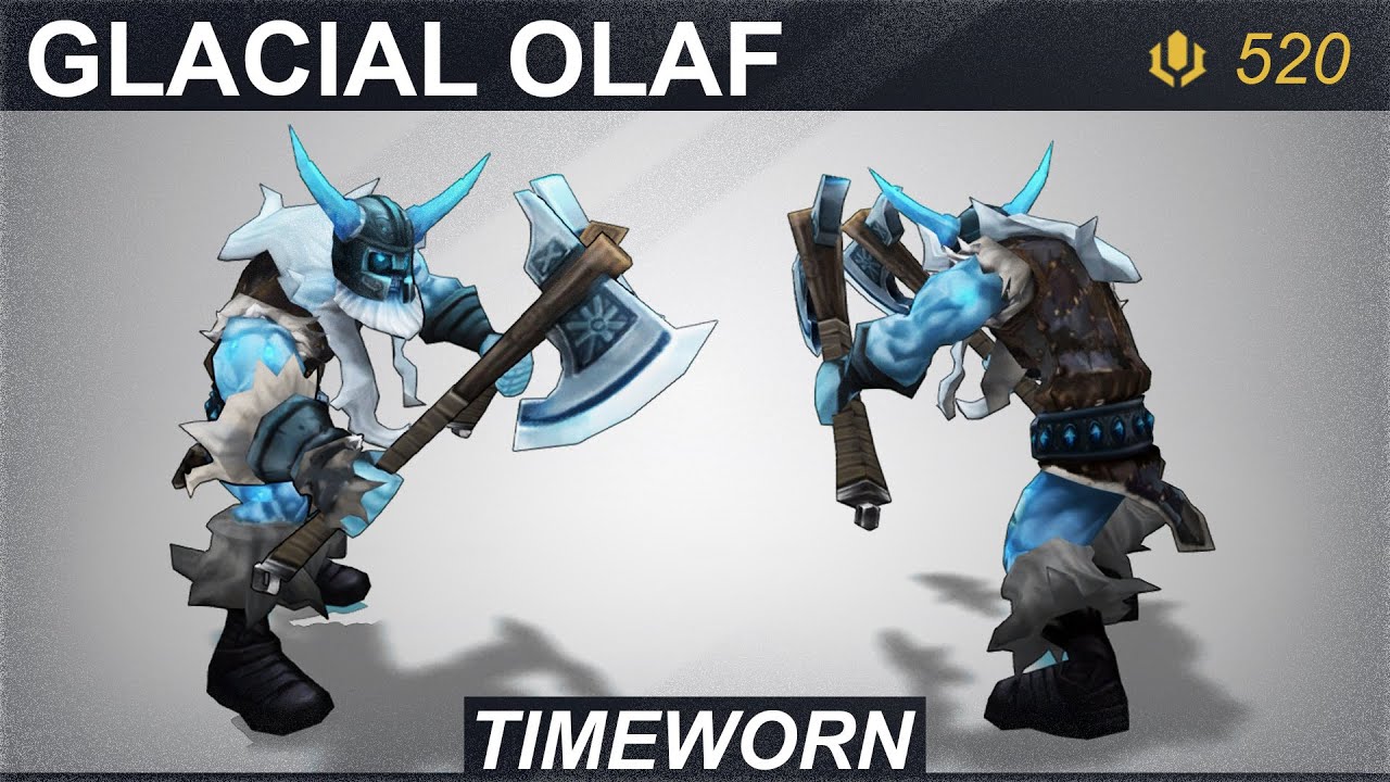 Glacial Olaf Skin Spotlight 2020 | SKingdom - League of Legends - YouTube