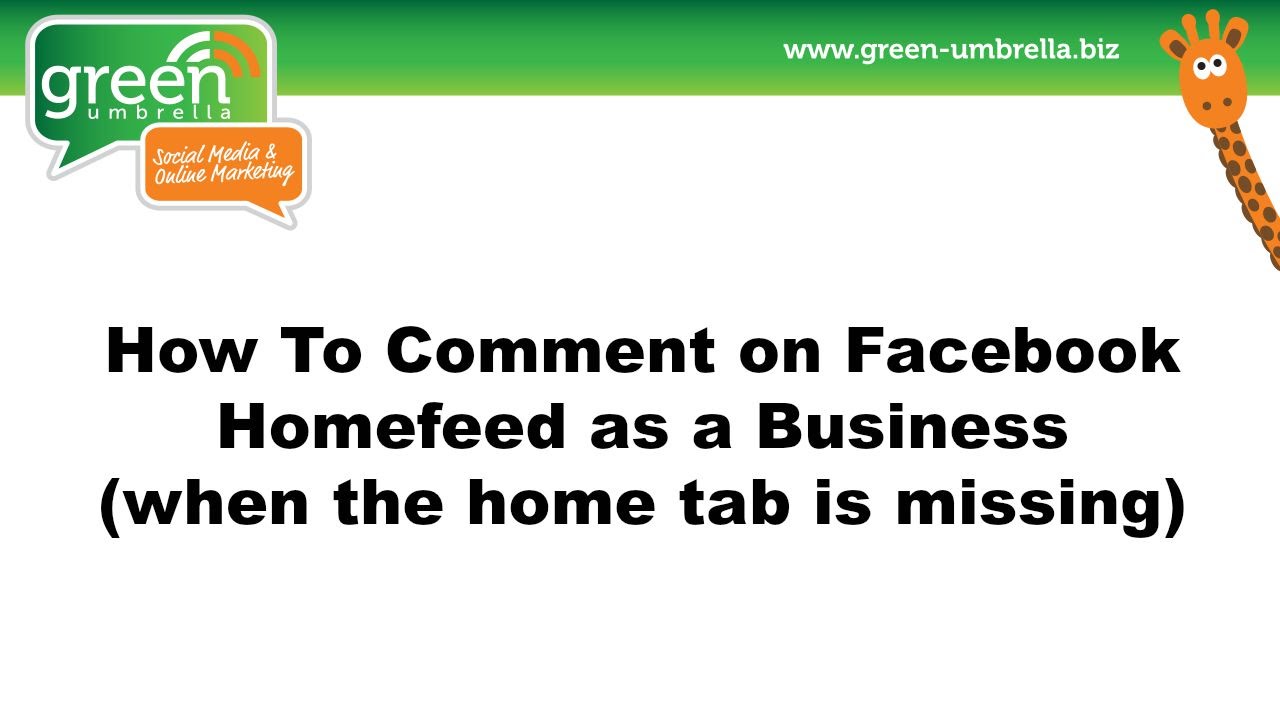 How To Comment On Facebook Home Feed When You Can't Switch - YouTube