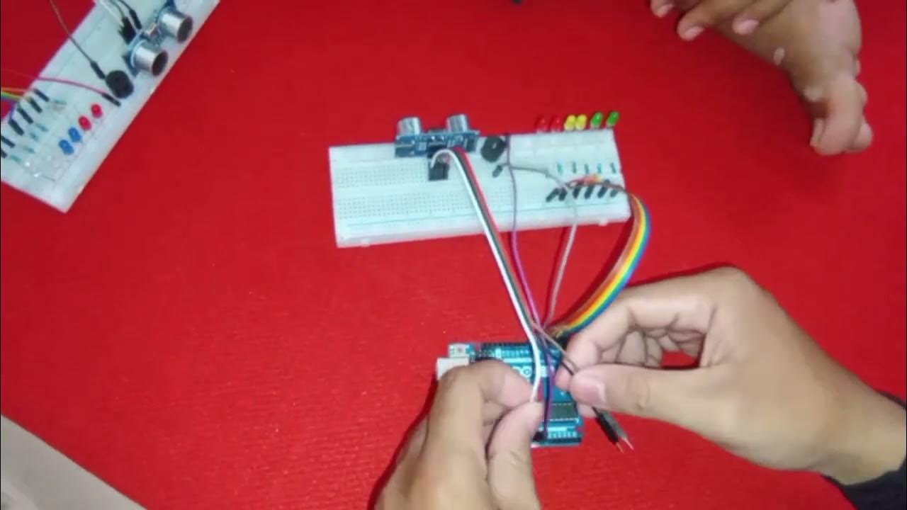 sensor ultrasonik pendeteksi banjir - Arduino. - YouTube