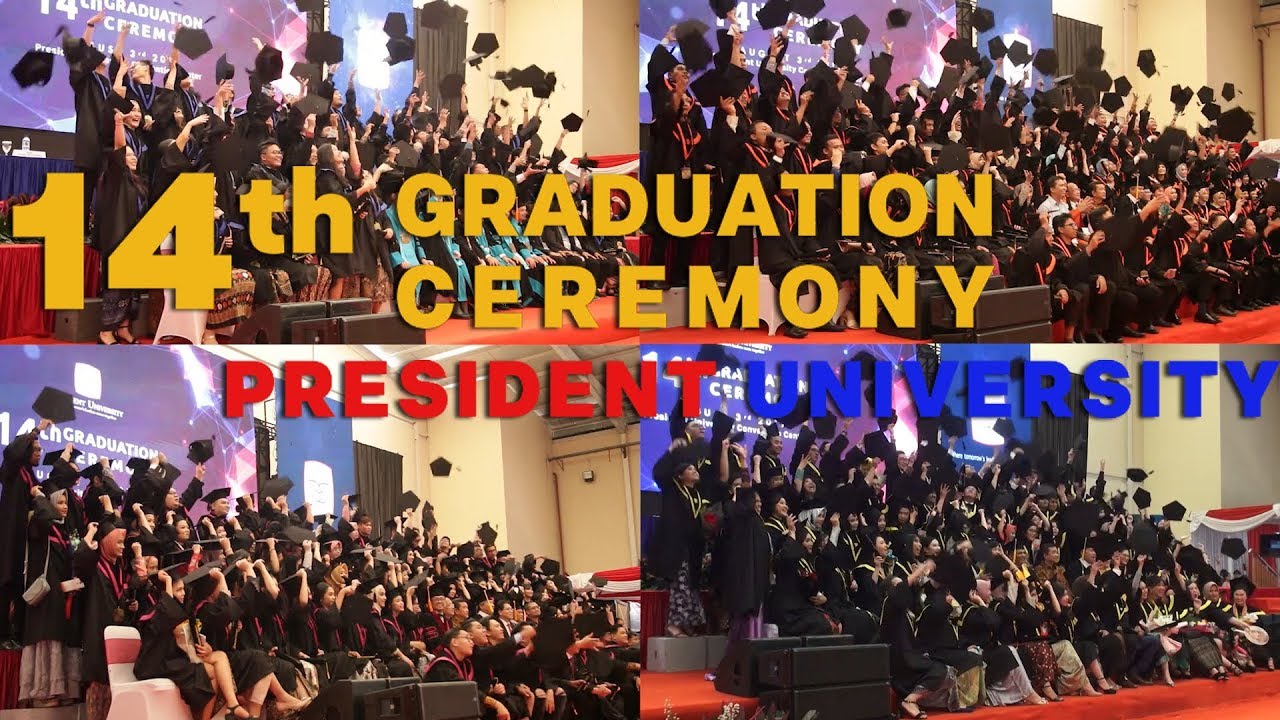 14th Graduation Ceremony President University - YouTube