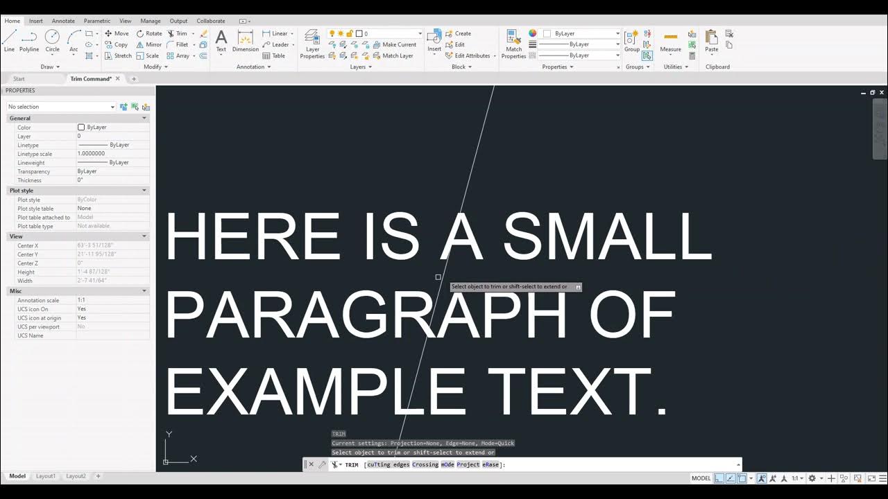 How To Use Trim In AutoCAD YouTube how-to-use-trim-in-autocad-youtube