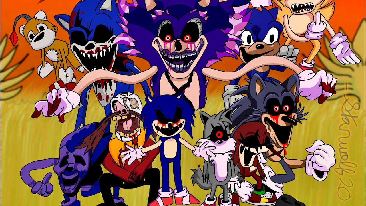 Sonic.exe Update 2 Speedpaint - YouTube