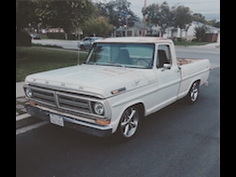 F71 F100 Crown Vic full frame swap. She's finished!!!! - YouTube