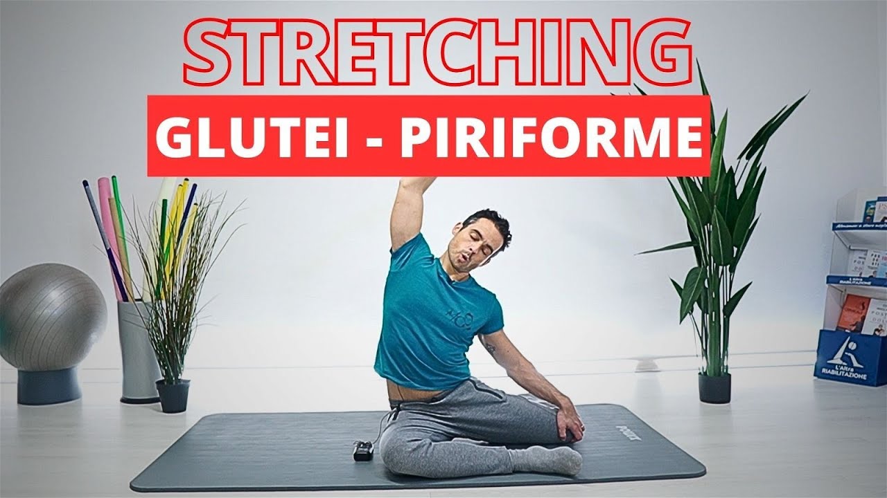 Esercizi di STRETCHING anca e bacino: glutei, piriforme, adduttori ...