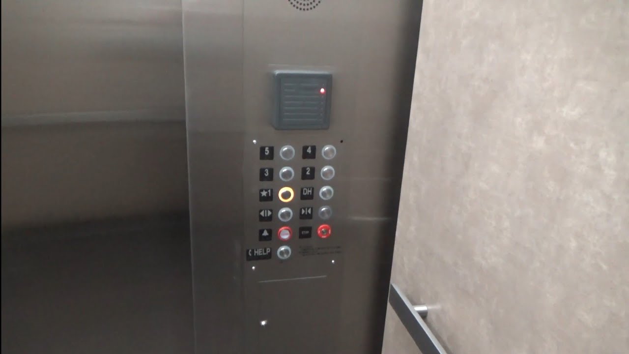 Westinghouse Hydraulic Elevator @ Highland Bank - Bloomington, MN - YouTube