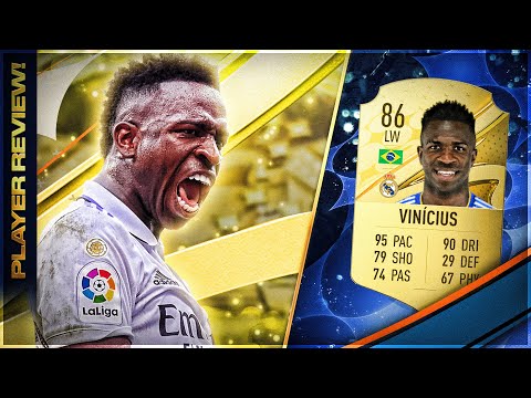 GOLD CARD 86 RATED VINICIUS JR. PLAYER REVIEW - FIFA 23 ULTIMATE TEAM ...
