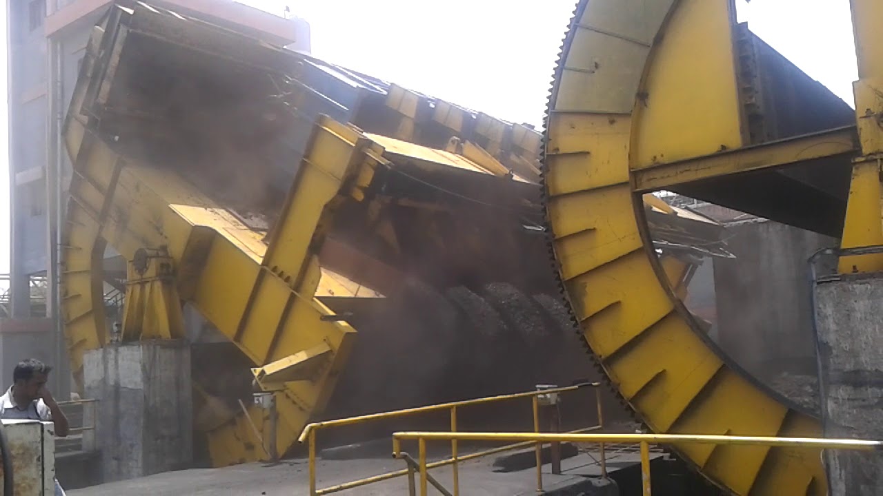 WAGON TIPPLER OPERATION - AUTOMATIC - YouTube