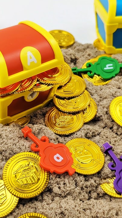 Alphabet Treasure Chests | Uppercase & Lowercase Letters | Educational ...