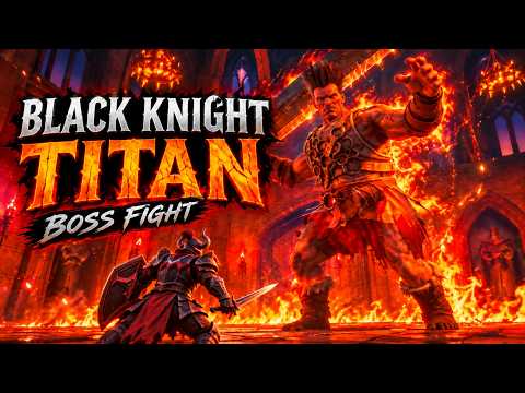 Black Knight Titan -Boss RunScape Dragonwilds