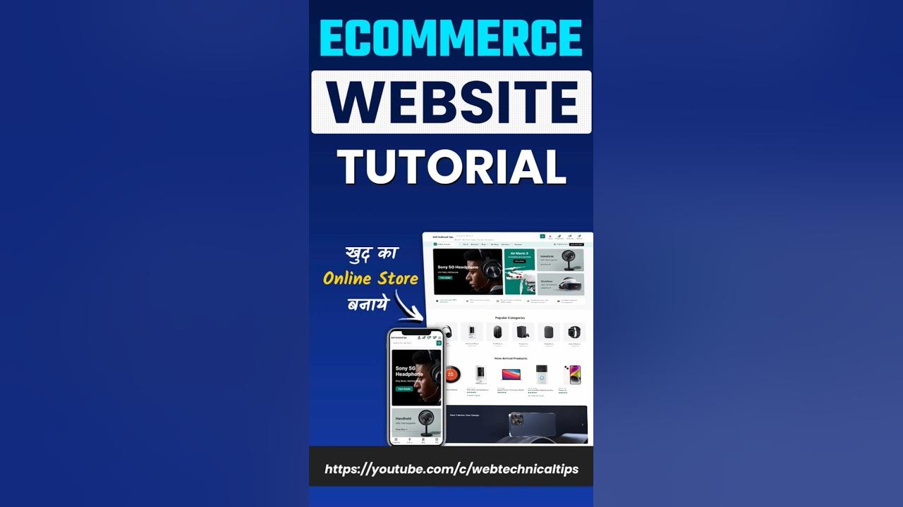 How to create an eCommerce website with WordPress, WooCommerce Tutorial 2024 #shorts - YouTube
