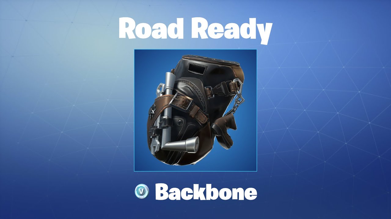 Road Ready | Fortnite Back Bling - YouTube