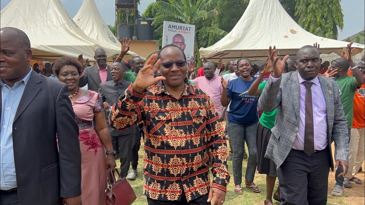 LiVE: Hon Mathias Mpuuga and Democratic Front troops launch Teso ...