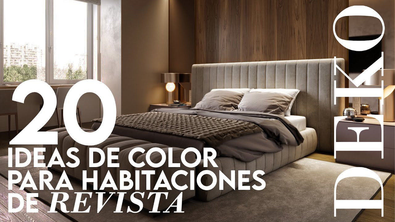 Te enseñamos las mejores Ideas de Color para Decoración de Recámaras ...