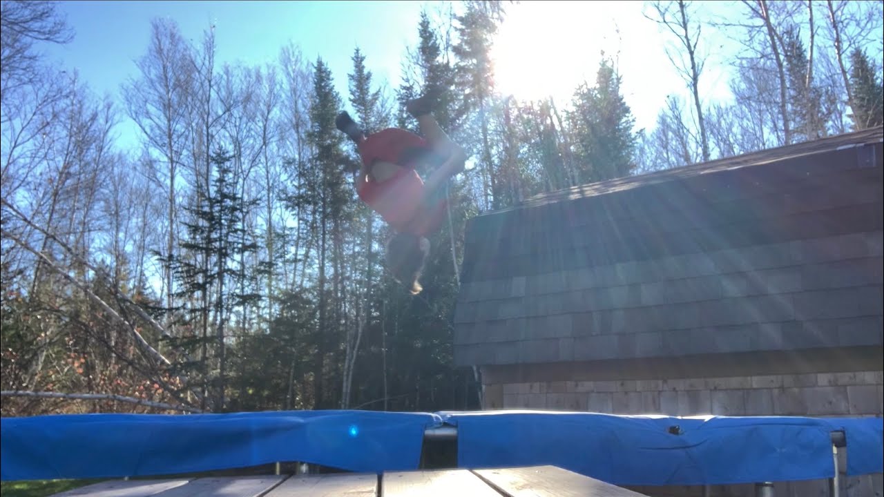 Front flips to back flips - YouTube