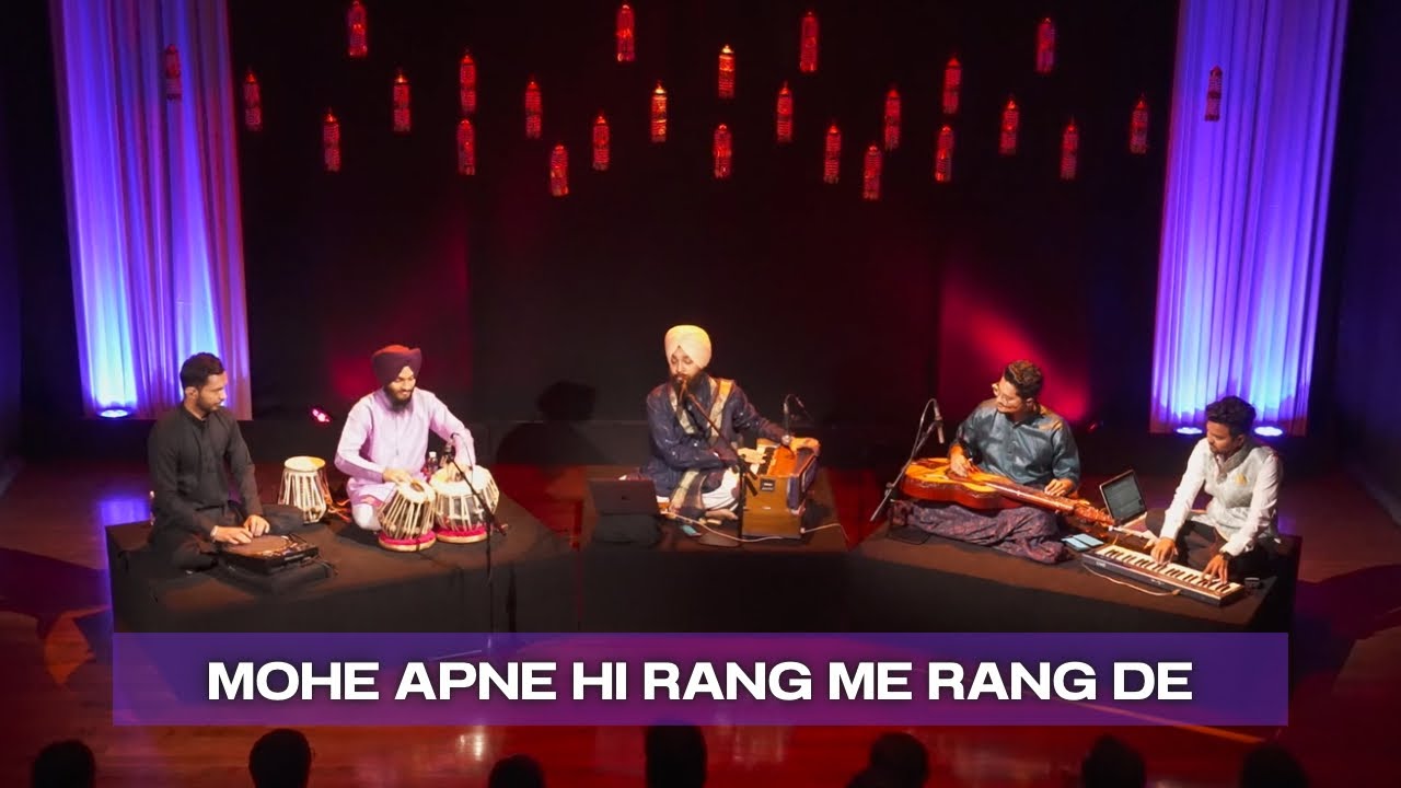 MOHE APNE HI RANG ME RANG DE I LIVE PERFORMANCE l PUNJABI - YouTube
