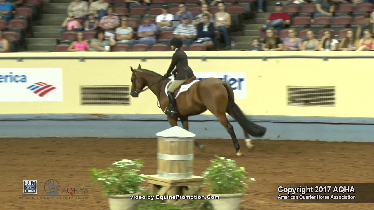 A Judge's Perspective: 2017 AQHYA Hunter Hack World Champion - YouTube