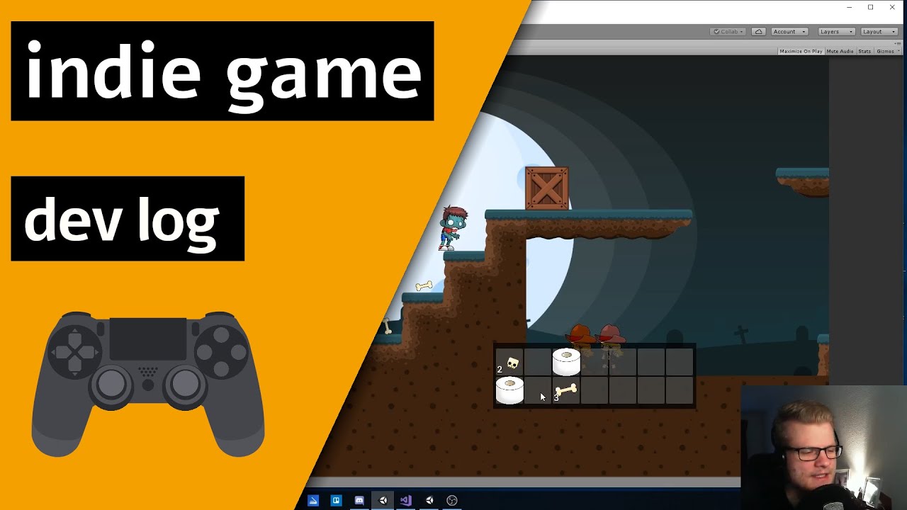 Indie Game Dev Log Inventory Frustration Oh My Zombie Unity 2020