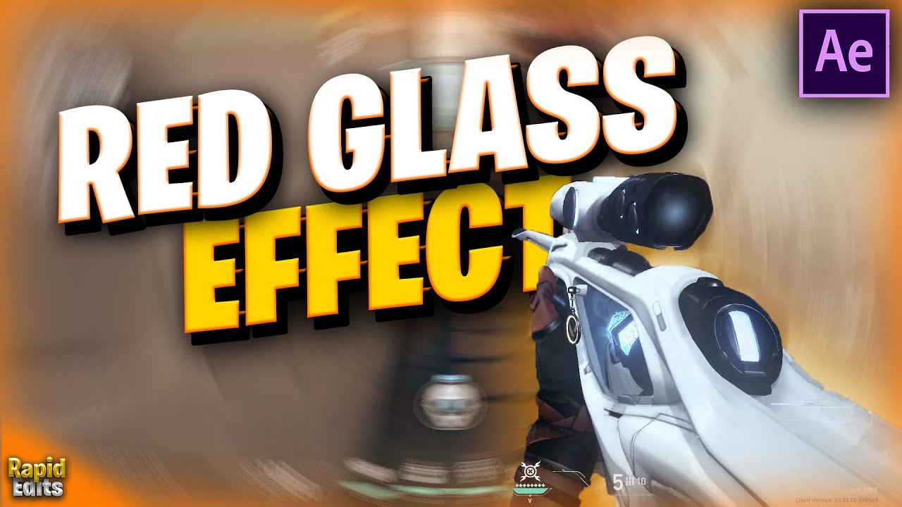 How To Make An INSANE *RED GLASS* Effect (Tutorial Video) - After ...