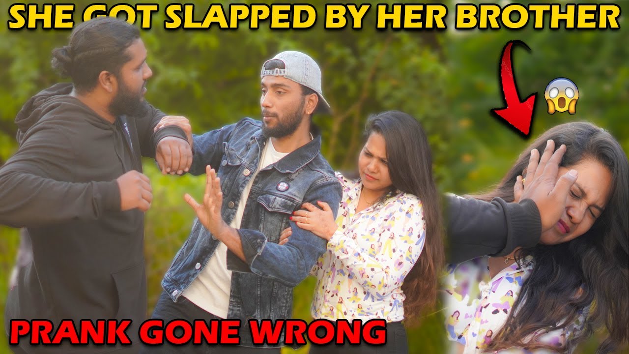 PRANK வீடியோவில் வந்ததால் அண்ணனிடம் அரை வாங்கிய பெண் 😢😱 @Kovai360 - YouTube