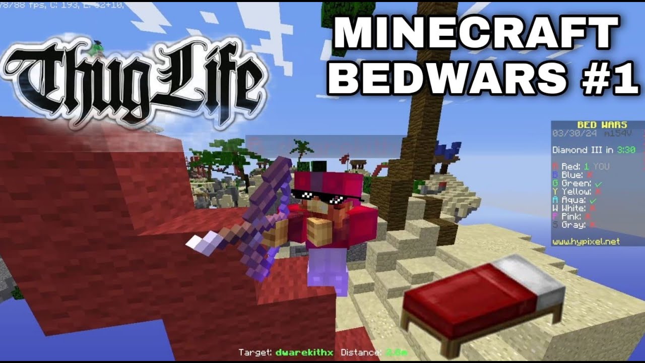 EFSANE THUG LIFE! - Minecraft BedWars #1 - YouTube