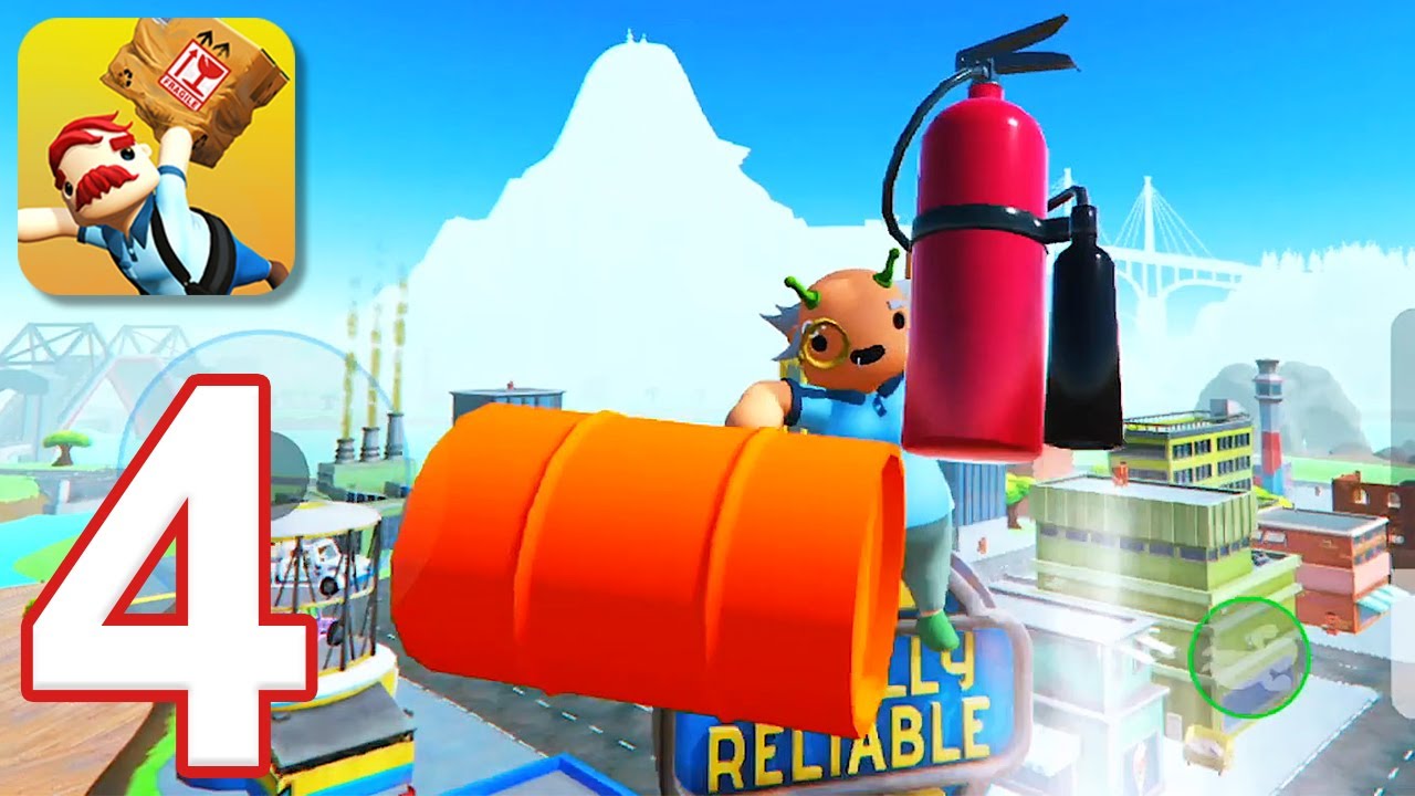 Totally Reliable Delivery Mobile - Gameplay Walkthrough Part 4 - Down ...