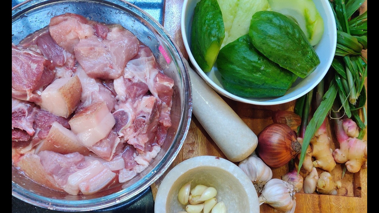 DELICIOUS PORK THONGBA/SOUGRI KANGSOI/DASKUS CHAMPHUT/HAWAIZAAR METPA ...