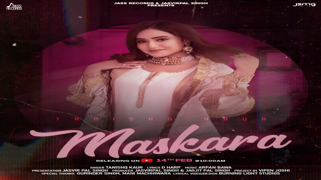 MASKARA | Tanishq Kaur | New Punjabi Song 2023 - YouTube