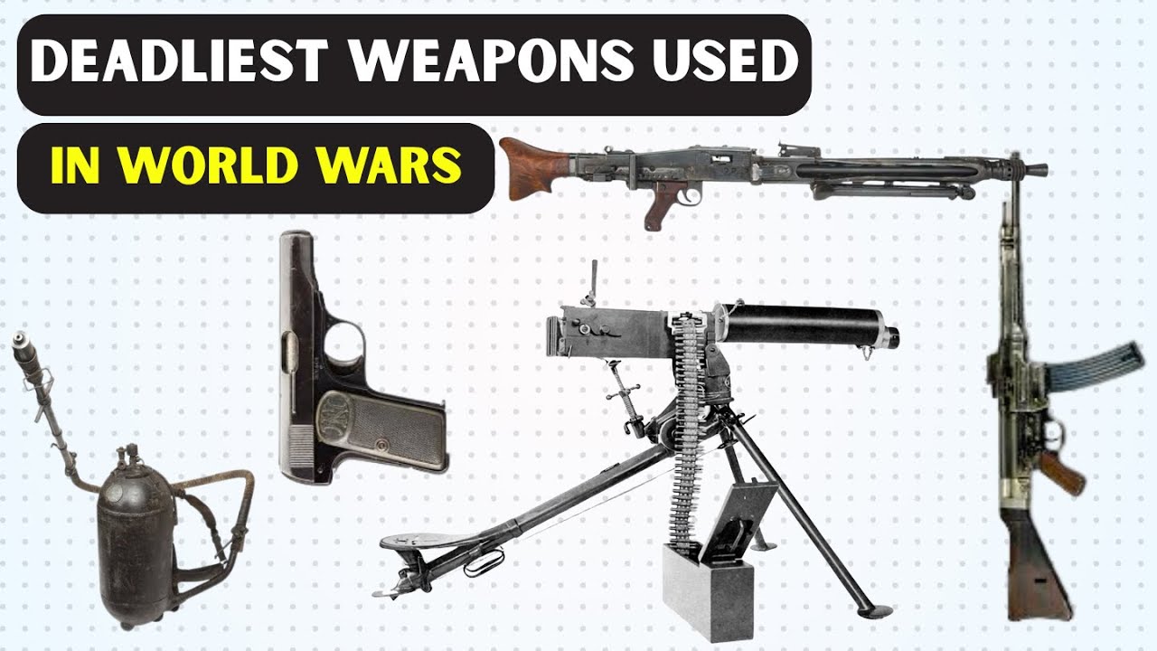 Deadliest Weapons Used in World Wars - YouTube