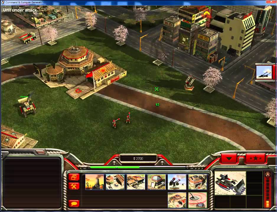 [HD]Command and Conquer: Generals -PC Game - China Level 2(Part 1 ...