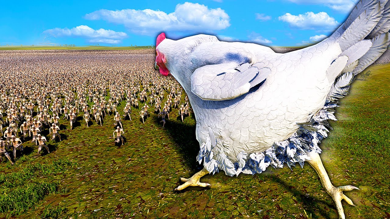 NEW Giant Chicken Unit vs Zombies - Ultimate Epic Battle Simulator 2 ...