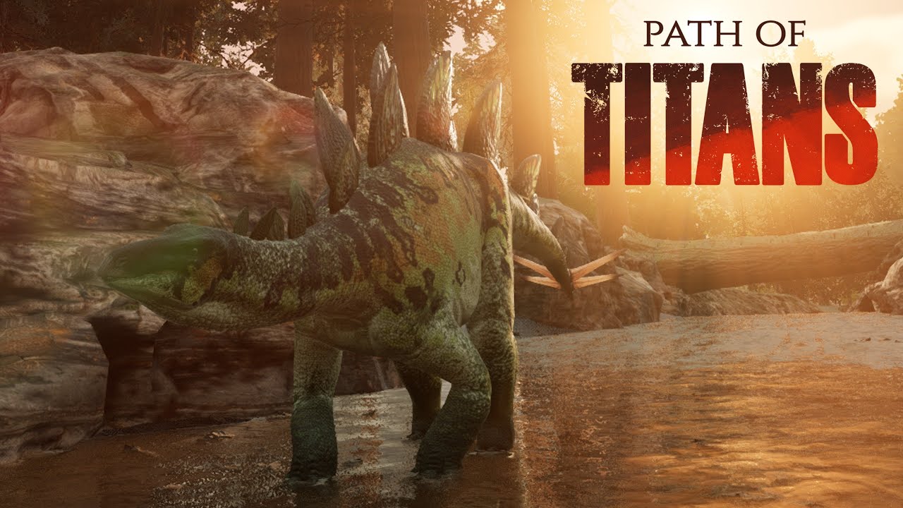 Playing as The Plated Beast, STEGOSAURUS!! || Path of Titans Realism ...