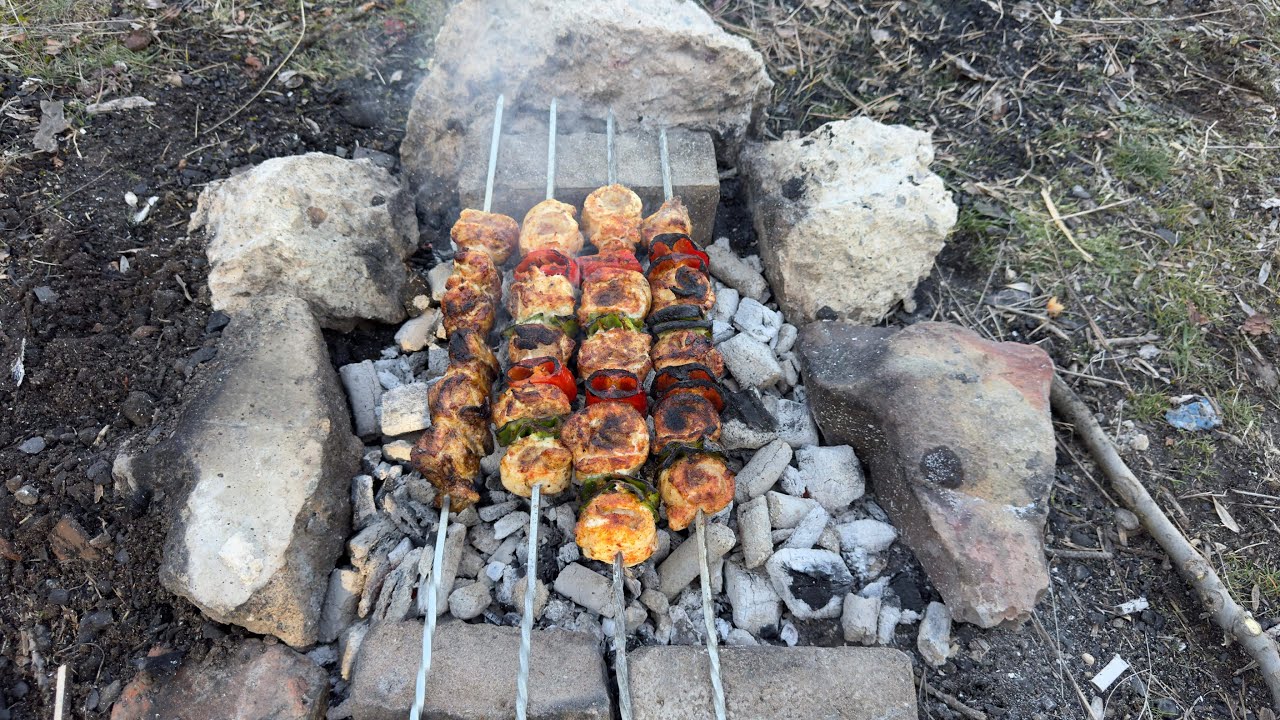 🔥 Ultimate Flavor in Nature! Chicken Breast Wrapped in Tail Fat ASMR ...
