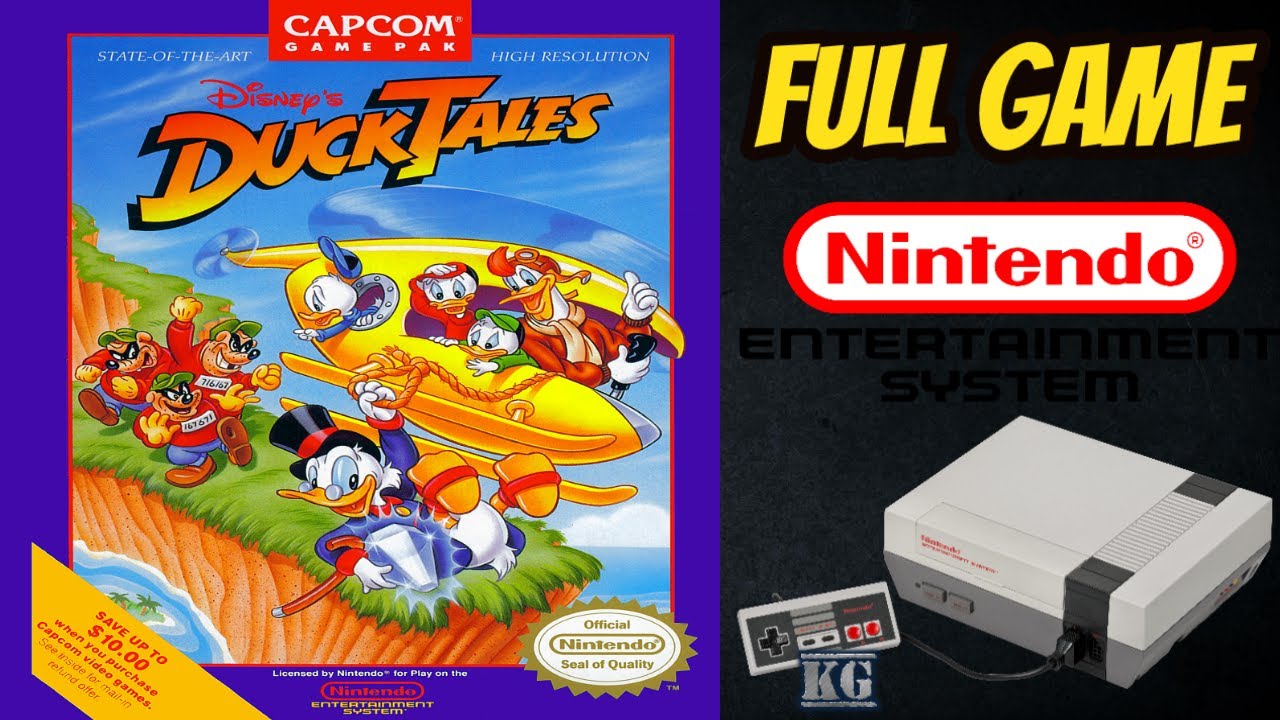 DuckTales | NES | 4K60ᶠᵖˢ UHD🔴 | 100% Longplay Gameplay Walkthrough ...