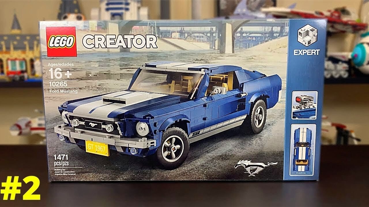 Lego Creator 10265 Ford Mustang Speed Build [Part 2] - YouTube