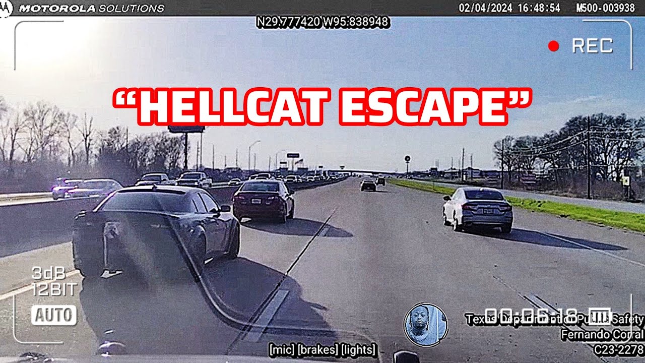 "Hellcat Mike Films Himself Evading Police in 900HP Dodge Hellcat – You ...