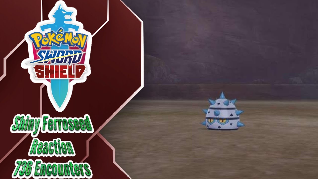 Shiny Ferroseed + Evolution! Pokemon Sword & Shield! - YouTube