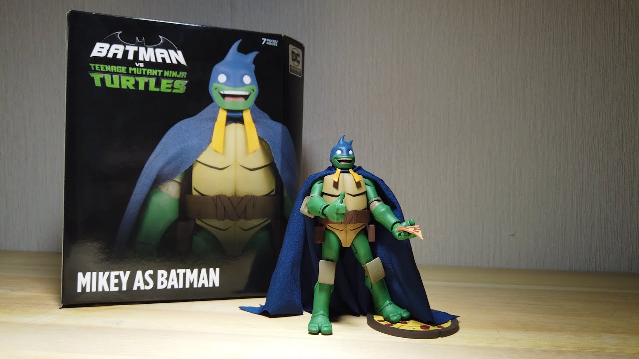 Пару слов о Майки в роли Бэтмена | Mikey as Batman | Batman vs TMNT ...