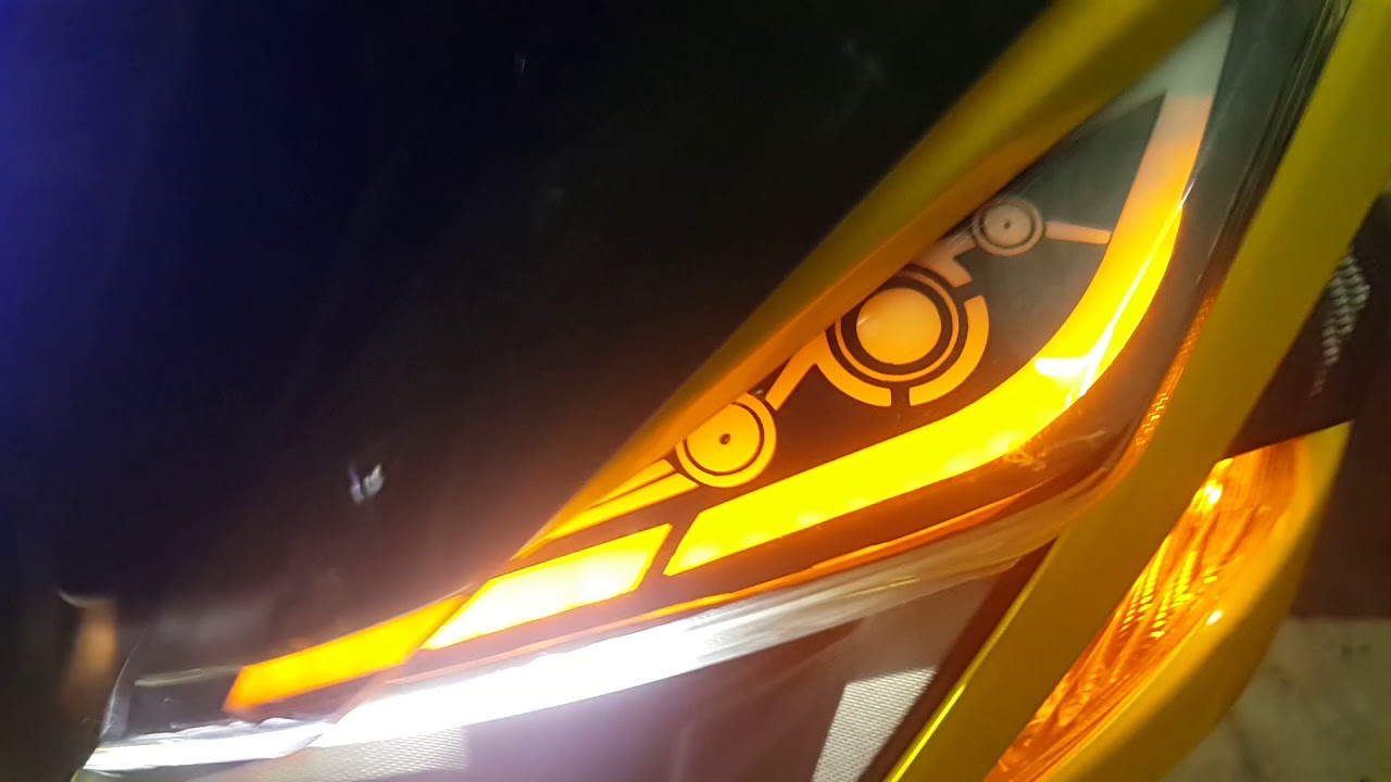 Led Audi AEROX 155 / NVX - YouTube