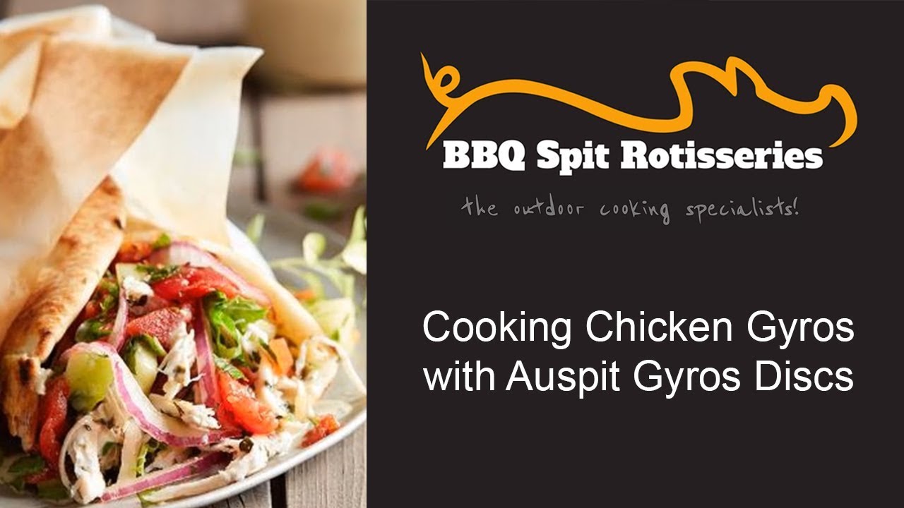Cooking Chicken Gyros With Auspit Gyros Discs - YouTube