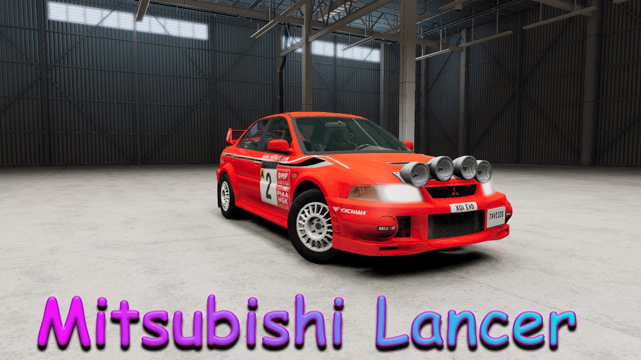 Mitsubishi Lancer-BeamNG Drive(#949) - YouTube