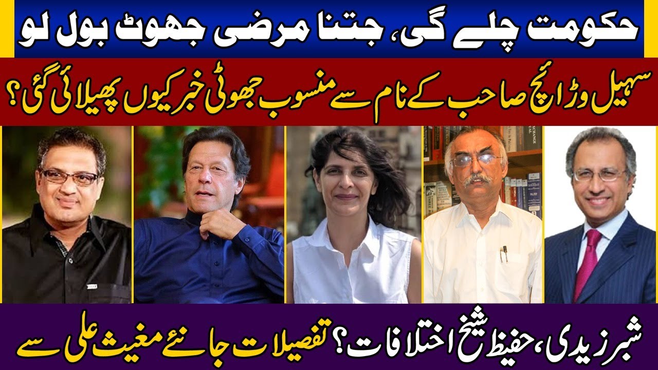 News regarding Sohail Warraich || Hafeez Sheikh and Shabbar Zaidi ...